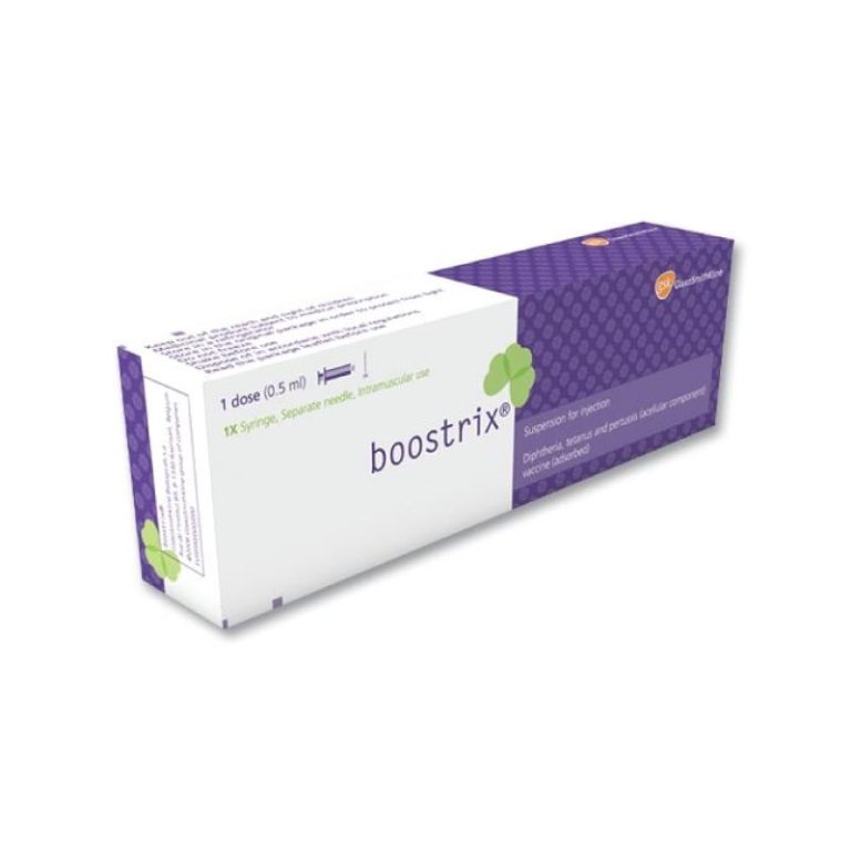 Boostrix – Vacuna contra la Difteria + Tetános + Tosferina acelular ...